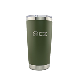 CZ Logo Tumbler 20oz GREEN | CZ-USA