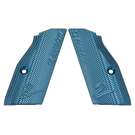 ALUMINUM GRIPS SHORT SHADOW 2 BLUE | CZ-USA